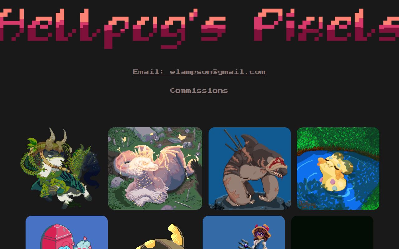 Hellpug's Pixel-folio